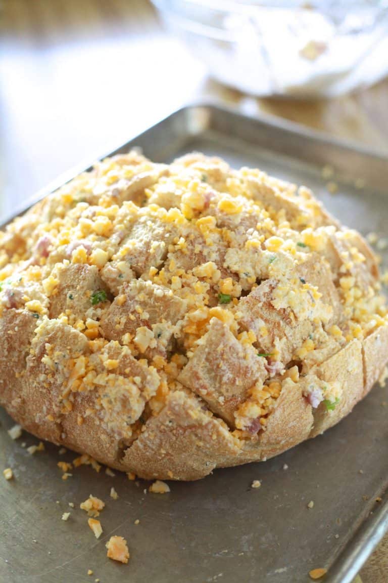 Ham & Cheese Bread - The Noshery