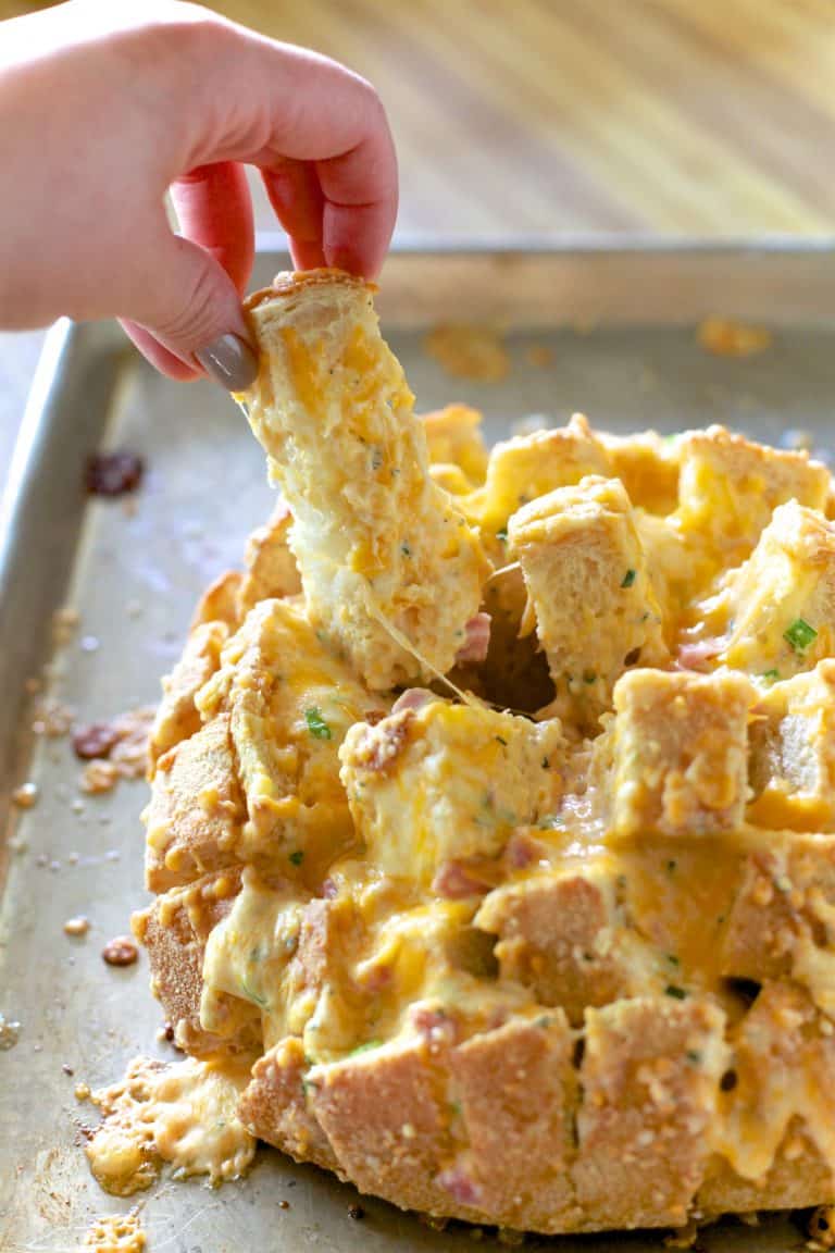 Ham & Cheese Bread - The Noshery