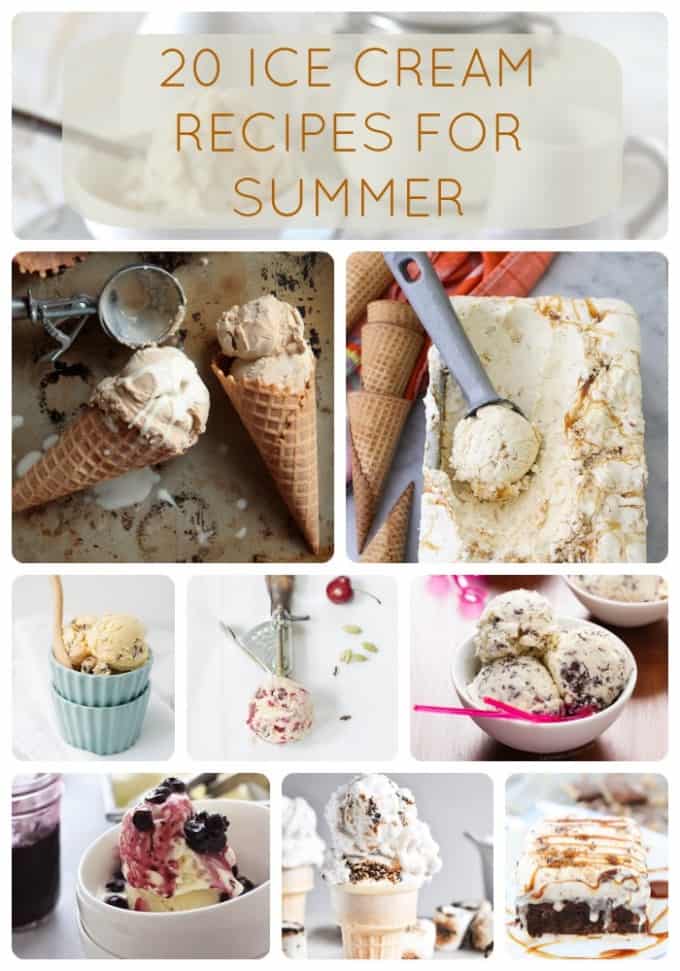20 Ice Cream Recipes for Summer - The Noshery