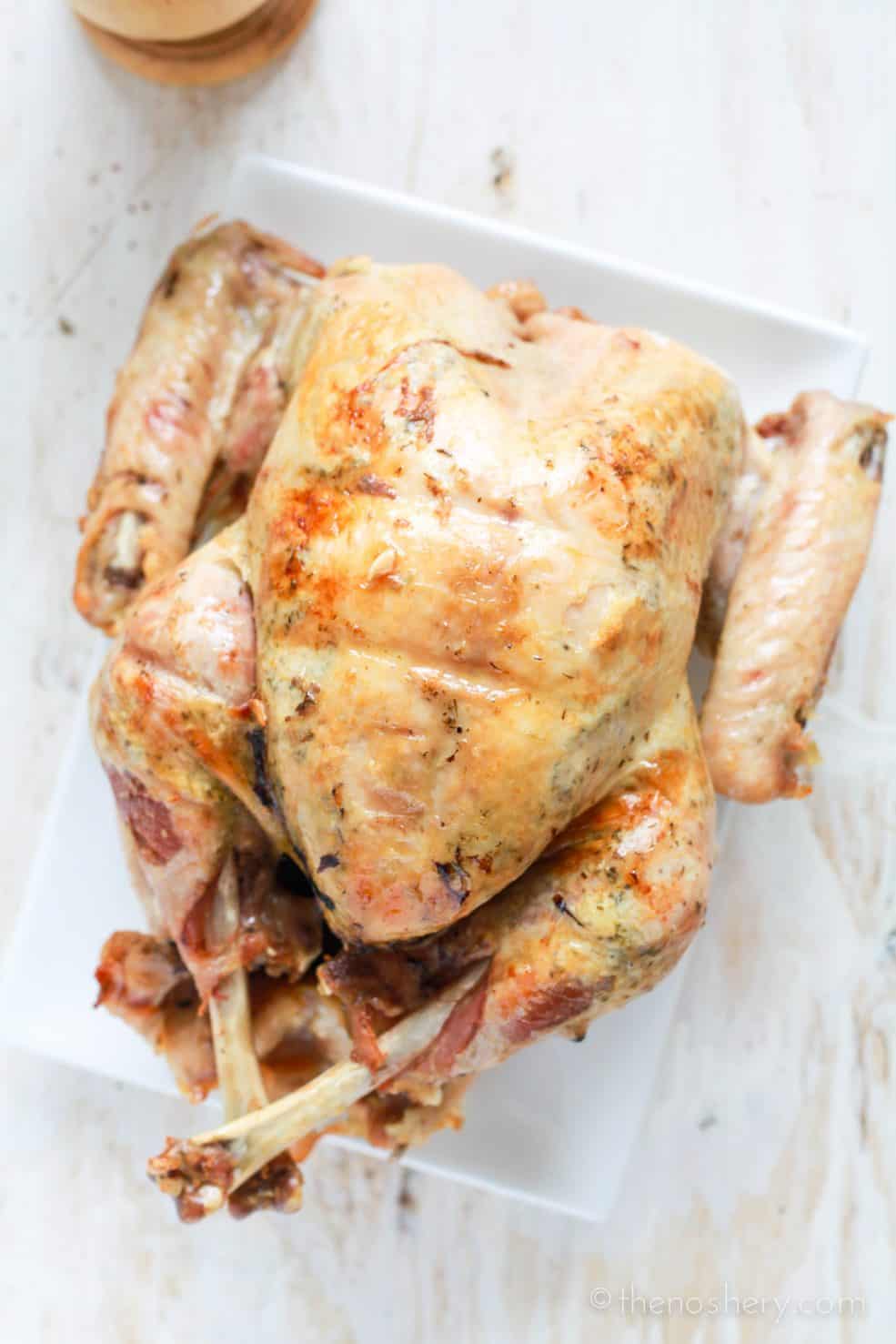 Pavochon | Puerto Rican Thanksgiving Turkey - The Noshery