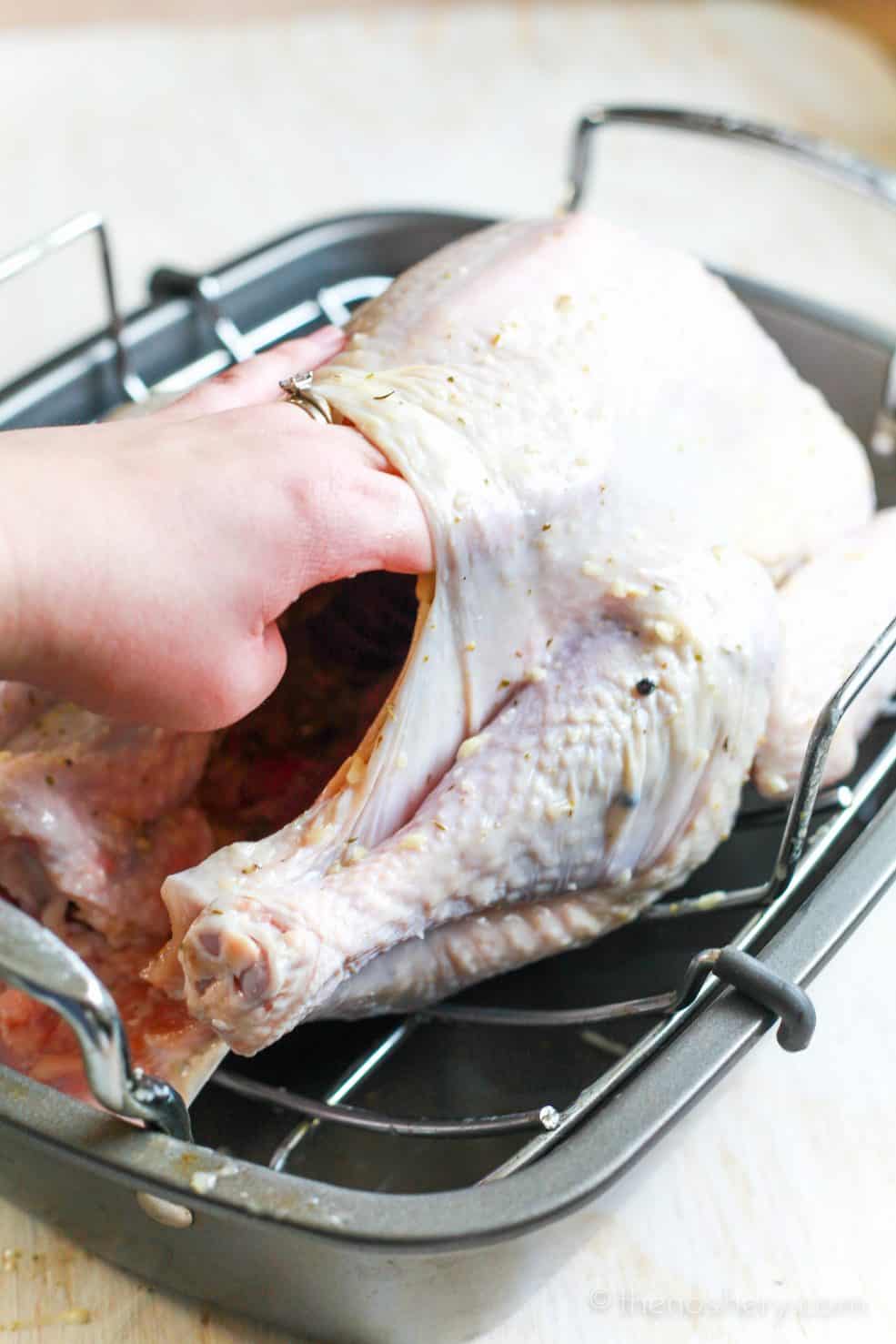 Pavochon | Puerto Rican Thanksgiving Turkey - The Noshery