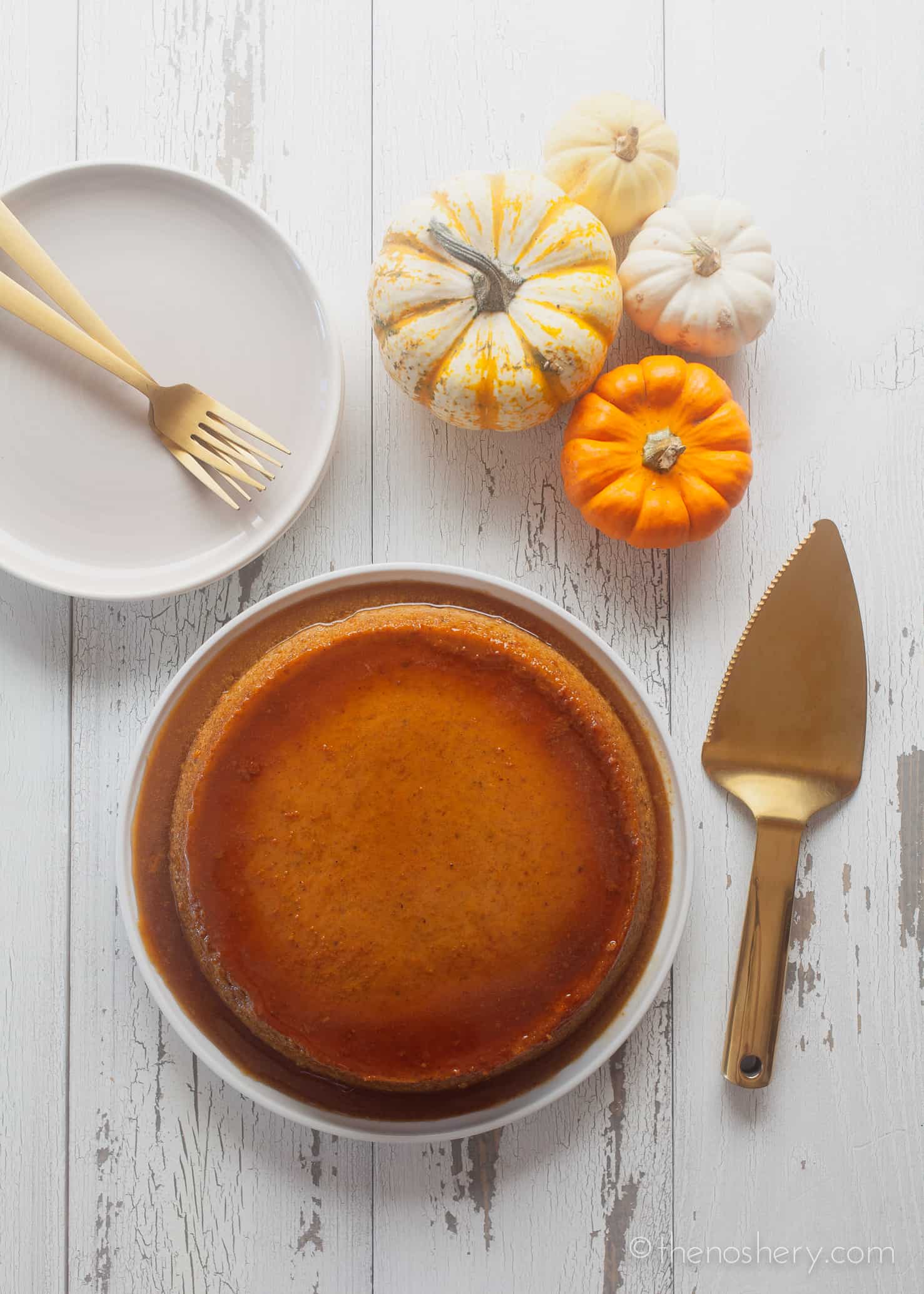 Flan de Calabaza (Pumpkin Flan) - The Noshery