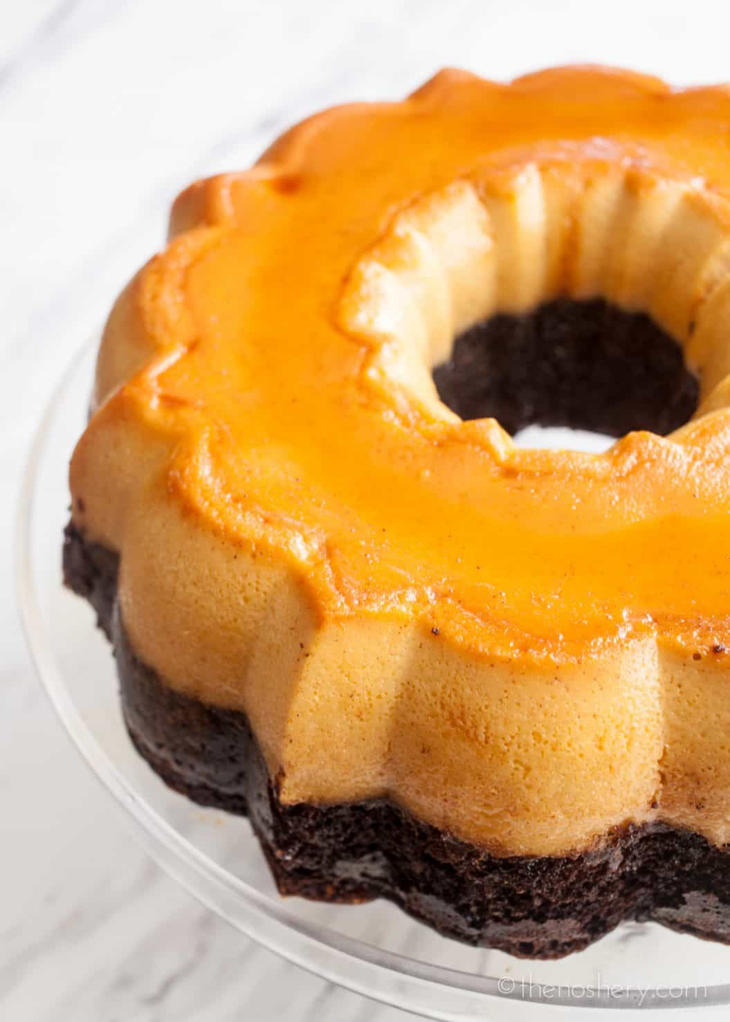 Chocolate and Coffee Flancocho - The Noshery