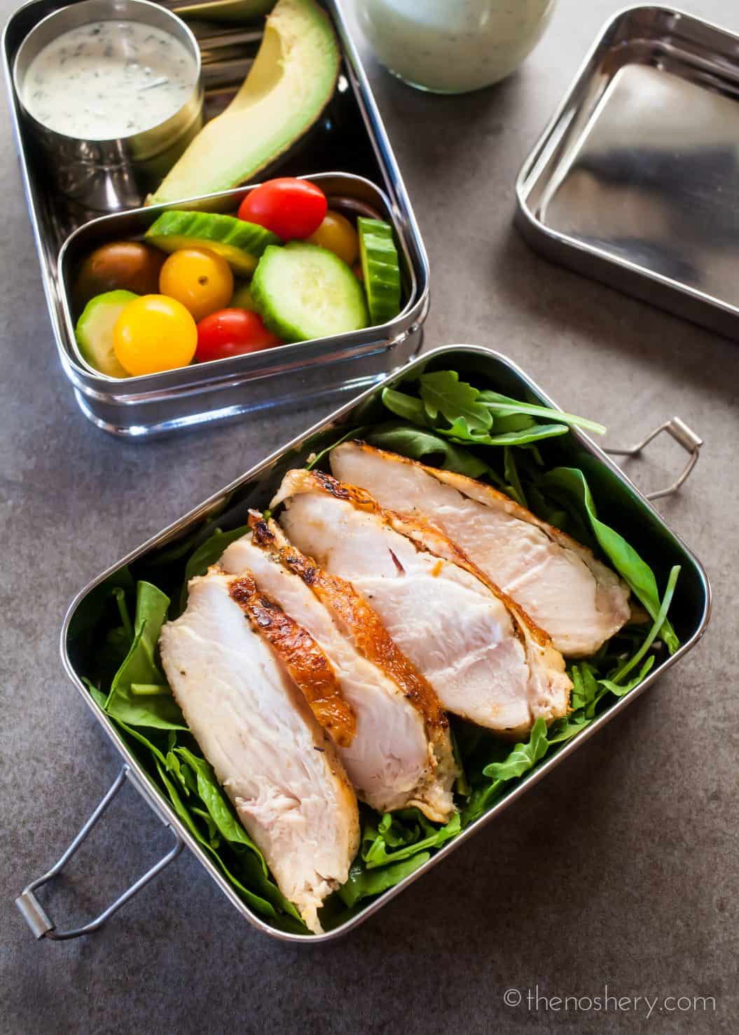 Healthy Lunch | Sous Vide Chicken Breast - The Noshery