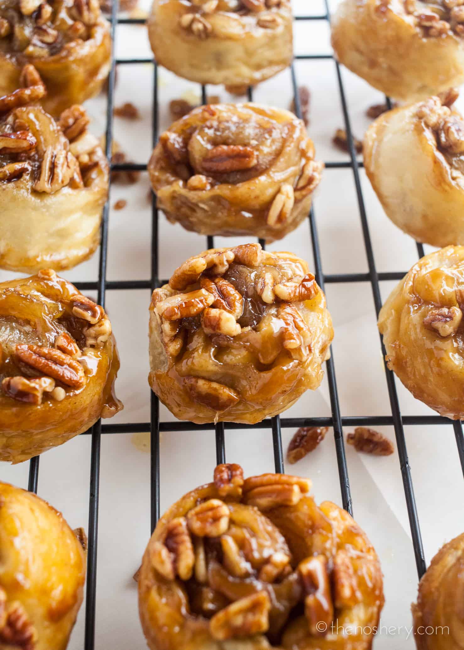 Easy Apple Sticky Buns - The Noshery