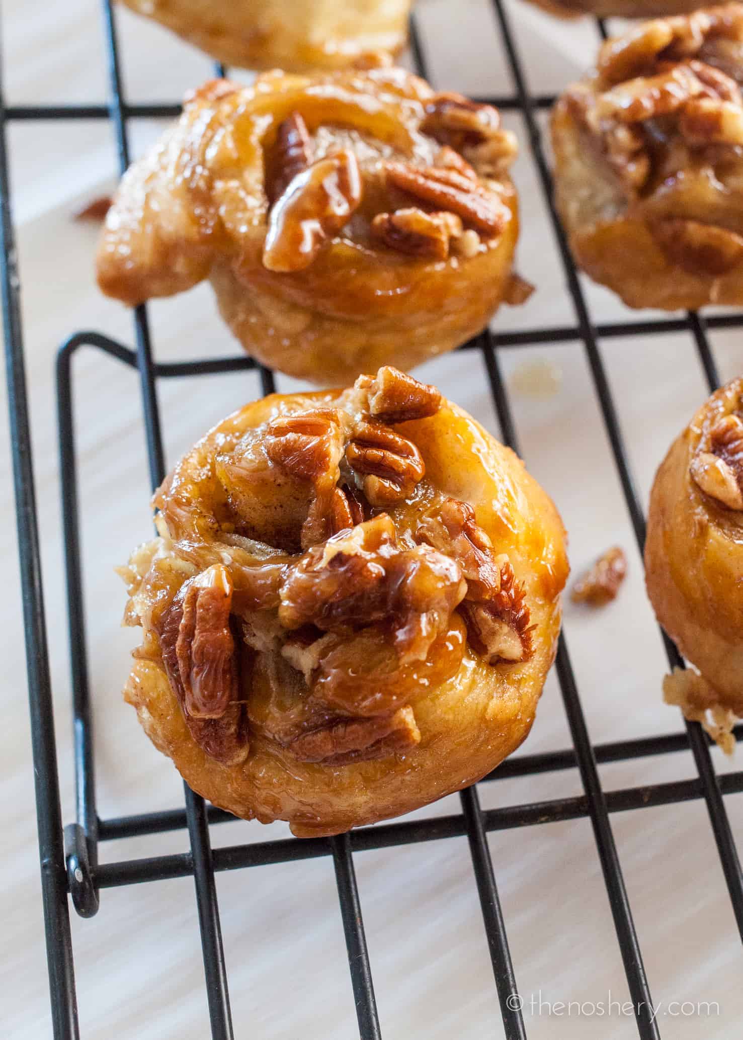 Easy Apple Sticky Buns - The Noshery