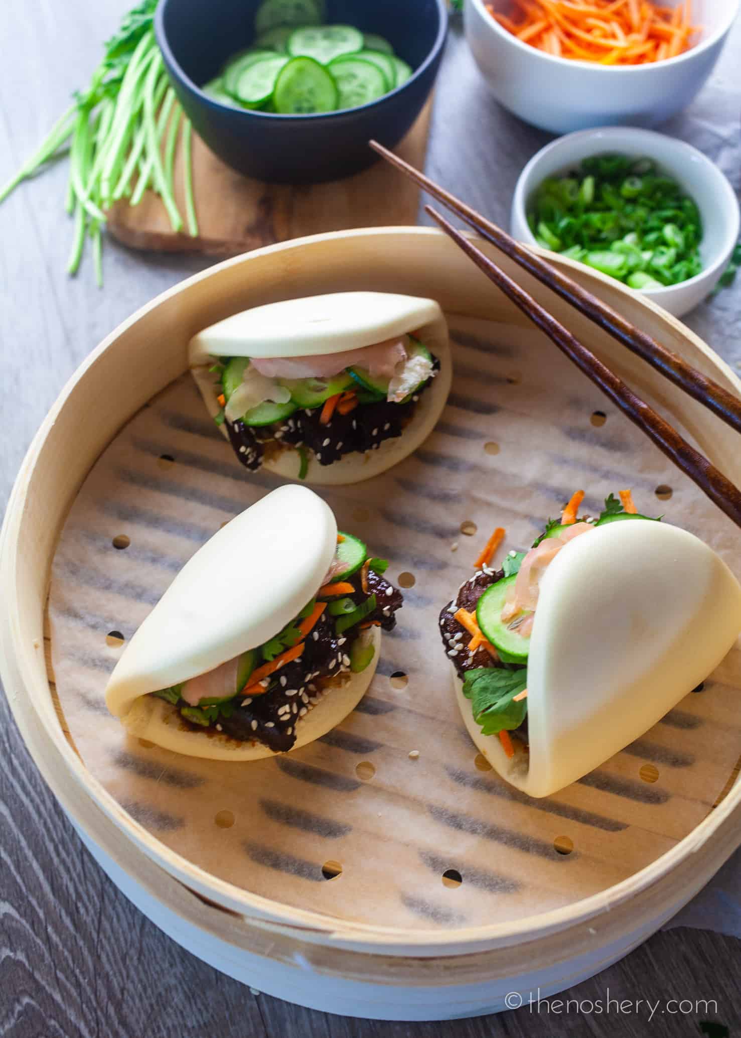 Pork Belly Buns - The Noshery