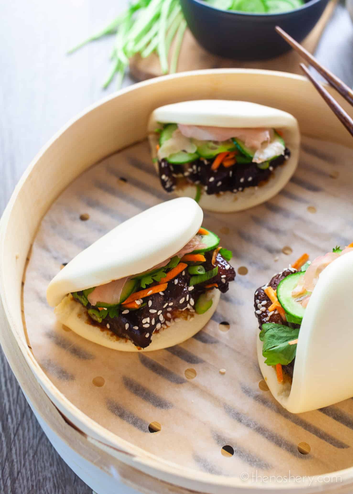 Pork Belly Buns - The Noshery