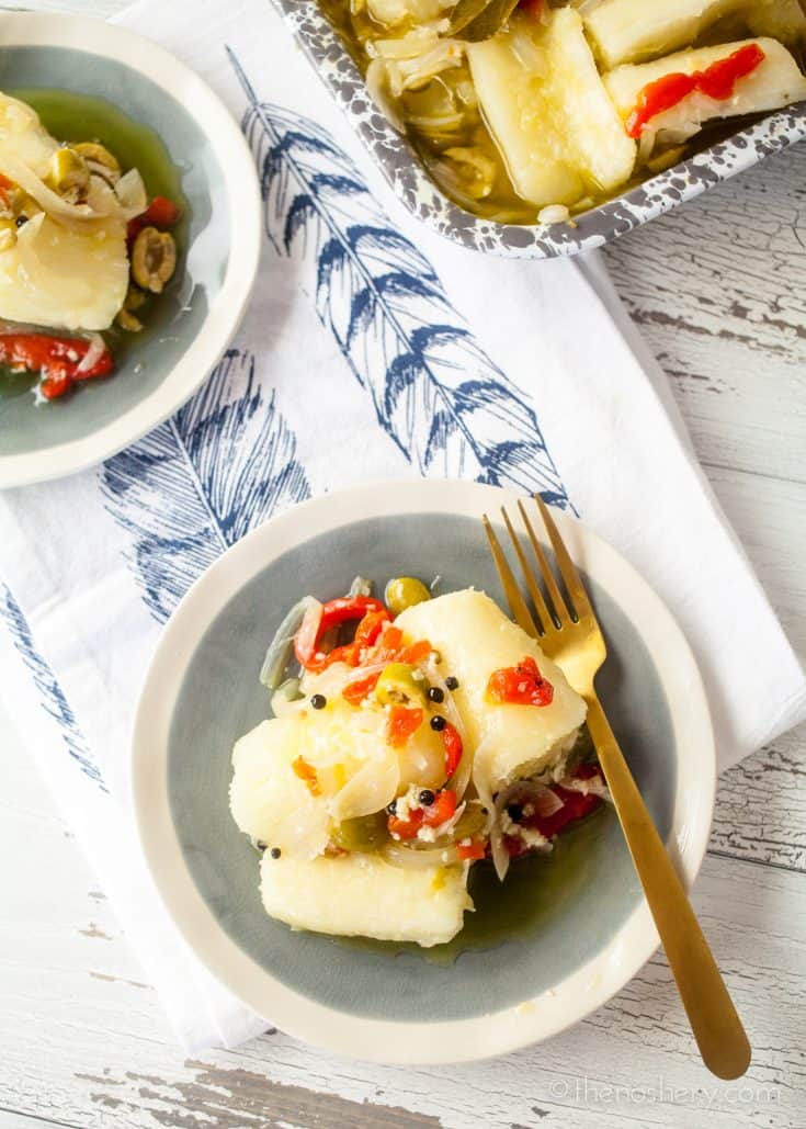 Yuca en Escabeche | Cassava in Olive Oil & Vinegar - The Noshery