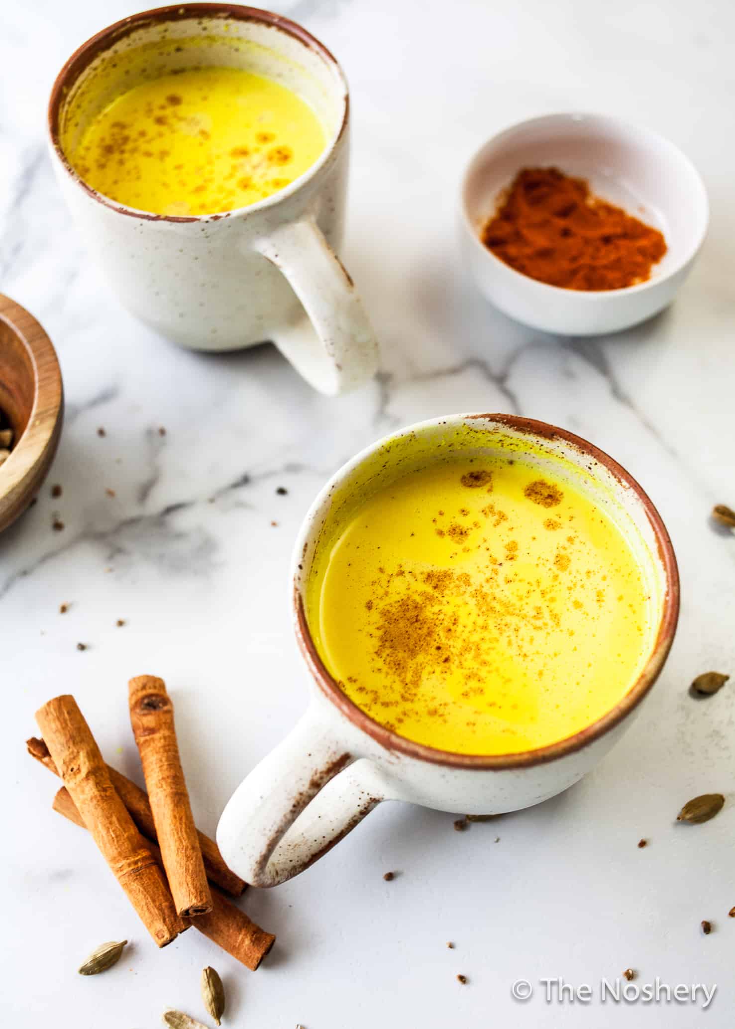 Protein Golden Milk Turmeric Latte - The Noshery