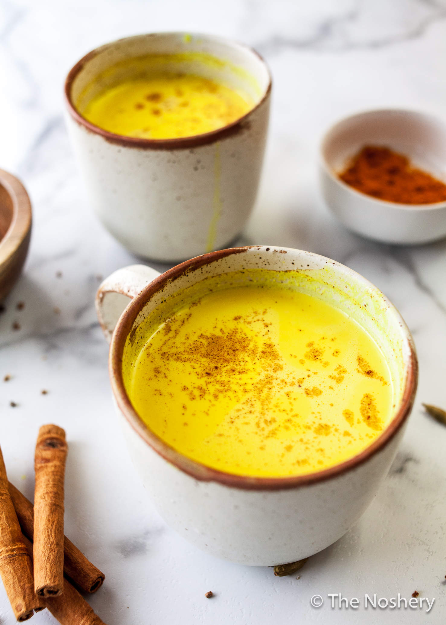 Protein Golden Milk Turmeric Latte - The Noshery