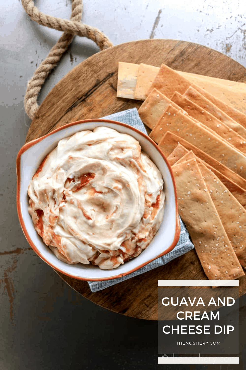 Puerto Rican Guava and Cream Cheese Dip - The Noshery