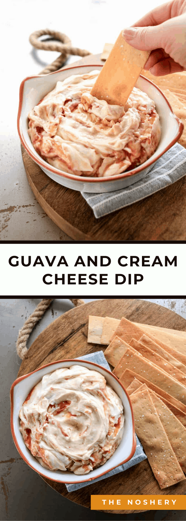 Puerto Rican Guava and Cream Cheese Dip - The Noshery