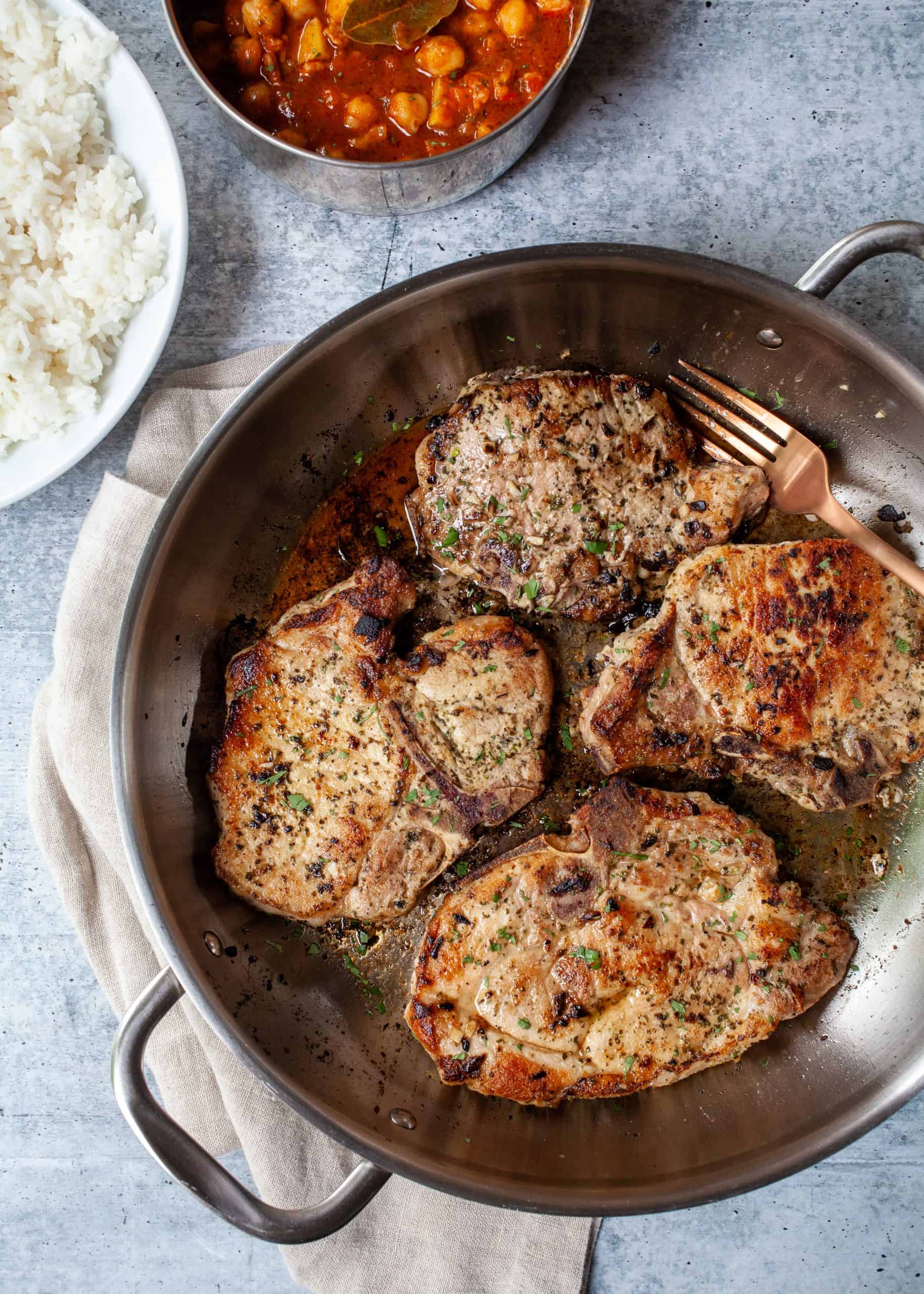 Chuleta Frita (Puerto Rican Fried Pork Chops) - The Noshery