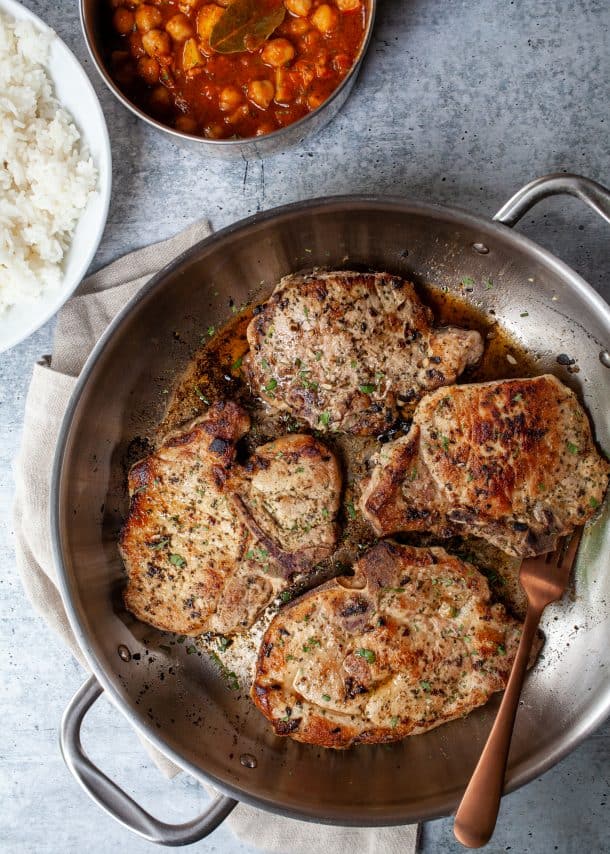 Chuleta Frita (Puerto Rican Fried Pork Chops) - The Noshery
