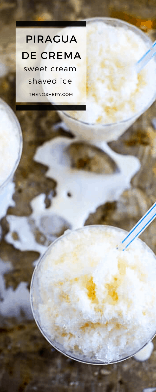 Piragua de Crema (Cream Shaved Ice) - The Noshery